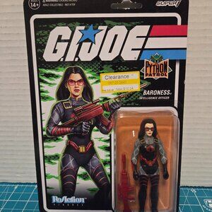 Toys | Python Patrol Baroness Trooper Super7 Reaction Gi Gi Joe 375 ...